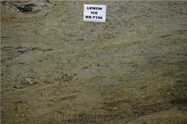 Lemon Ice Granite Slabs from United States - StoneContact.com