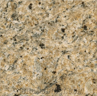 Gold Brazil Granite, Brazil Yellow Granite Tiles, Slabs - StoneContact.com