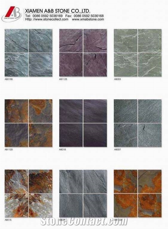 China Slate Tiles from China - StoneContact.com