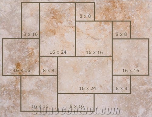 Taupe Antique Opus Romano Pattern from United States - StoneContact.com