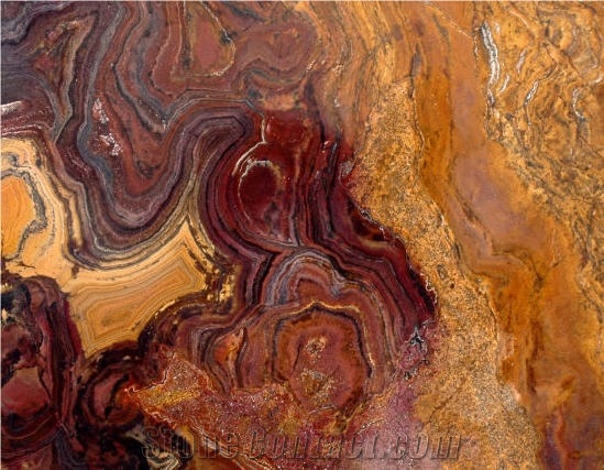Multi Red Onyx Slabs And Tiles Pakistan Red Onyx From United States