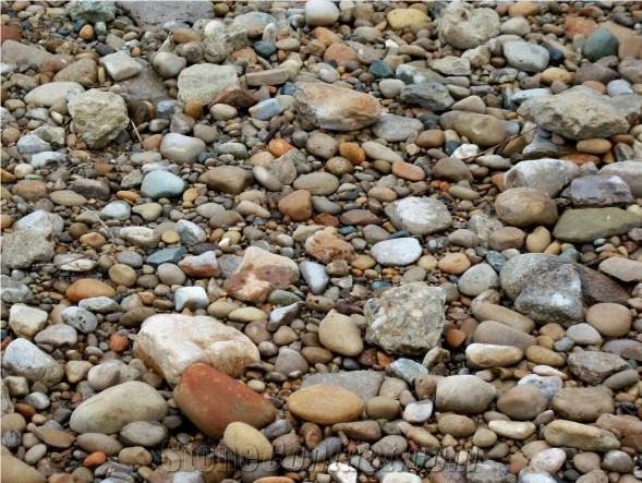 River Pebble Stone from Jamaica-62002 - StoneContact.com