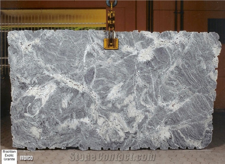 Indigo Granite Slabs, Brazil Lilac Granite from United States ...
