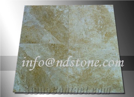 Burma Beige Marble Tile from China - StoneContact.com