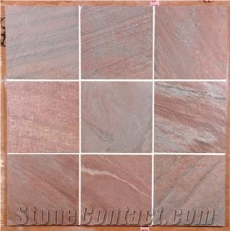 Red Quartzite Tiles & Slabs in India - StoneContact.com