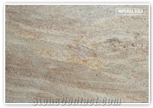 Imperial Gold Granite Tile from India - StoneContact.com