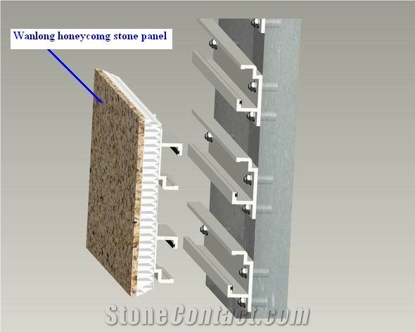 Stone Honeycomb Panel for Facade Cladding from China - StoneContact.com