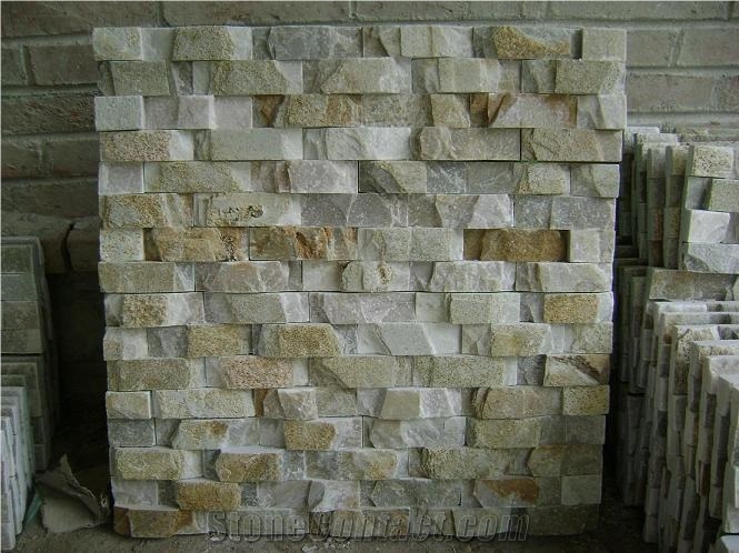 Slate Wall Cladding Panel, Beige Slate Wall Cladding from China ...
