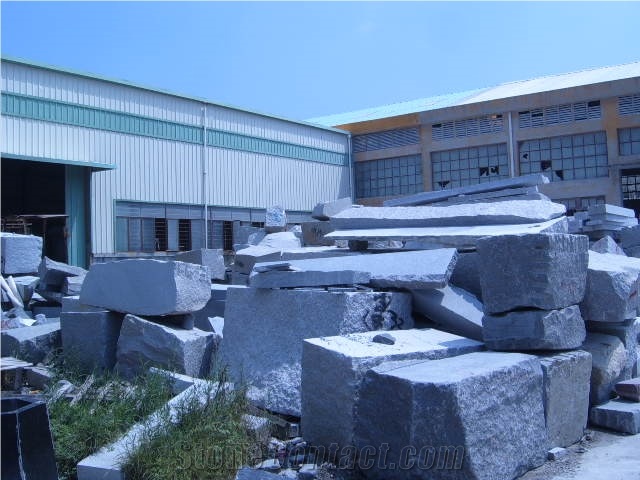 DL Grey Stone Quarry ,Granite Quarry, G623 Grey Granite Block from ...