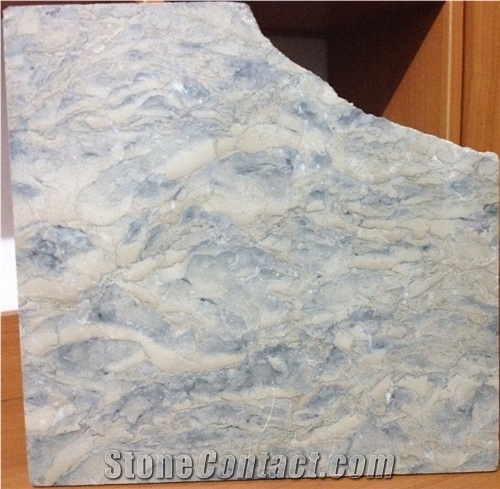 Blue Shadow Marble from Iran - StoneContact.com