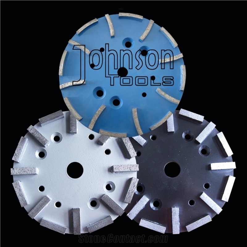 200mm Diamond Grinding disc for concrete from China - StoneContact.com