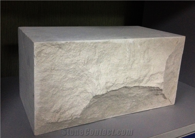 Alma Stone White Limestone Blocks from Ukraine - StoneContact.com