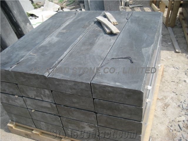 Blue Limestone Curbs from China - StoneContact.com