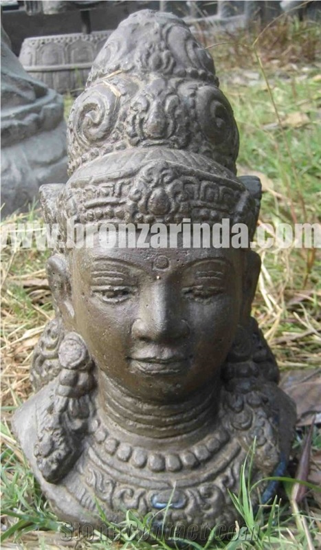 Seated Shive, Shive Bust, Shiva Bust, Standing Mon, Stone Carving Grey ...