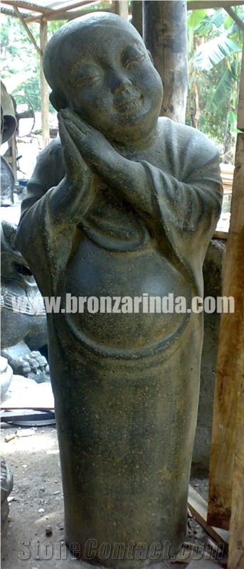 Seated Shive, Shive Bust, Shiva Bust, Standing Mon, Stone Carving Grey ...