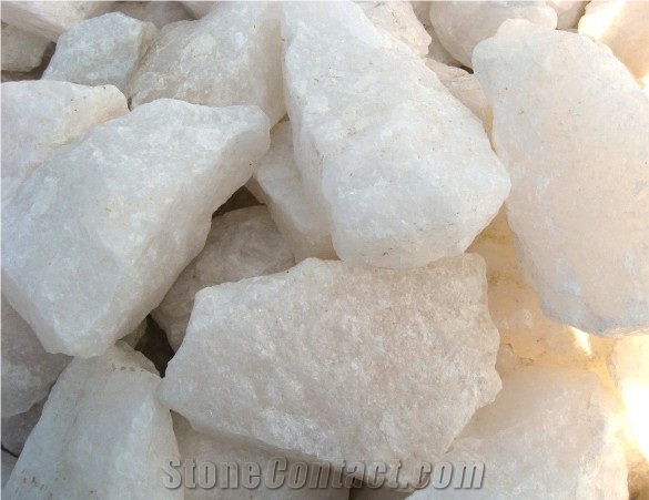 White Quartz from India-210914 - StoneContact.com
