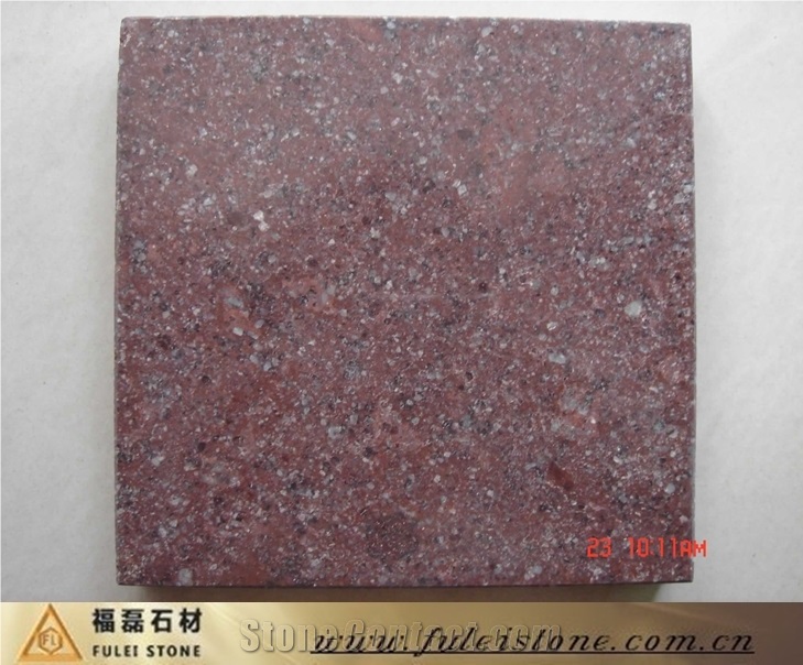 Red Porphyry Granite Slabs, Tiles from China - StoneContact.com