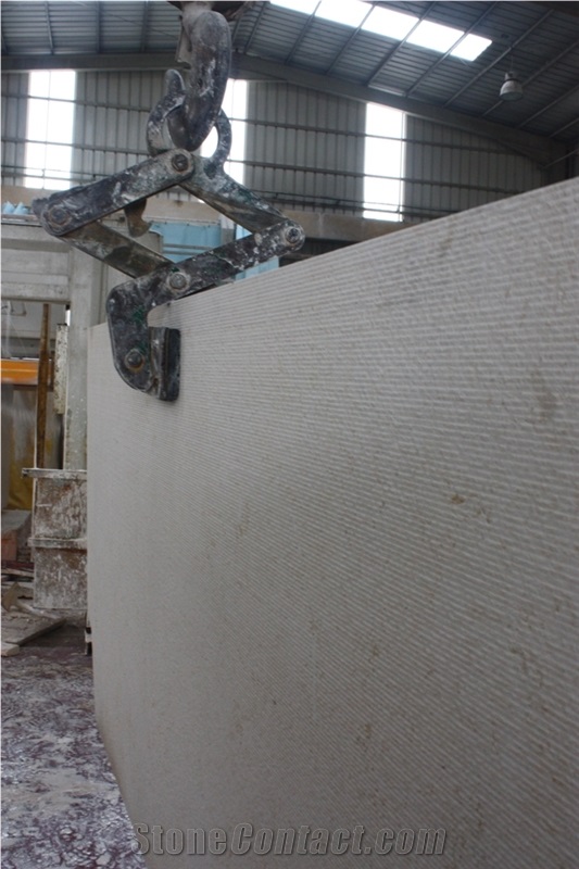 Jerusalem White Limestone Scratch Slabs, Israel White Limestone from ...