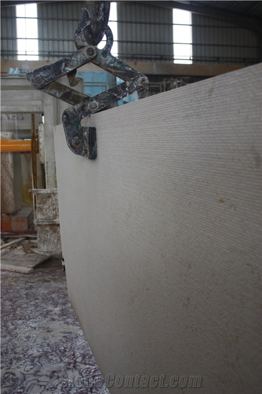 Jerusalem White Limestone Scratch Slabs, Israel White Limestone from ...
