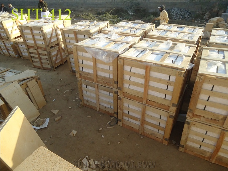 Yellow Sand Stone Slabs, Pakistan Yellow Sandstone from Pakistan ...