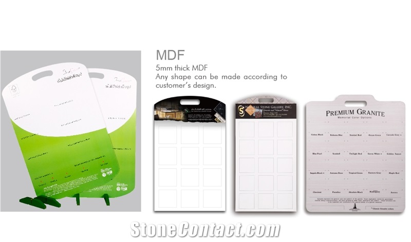 Mdf Sample Board, Sample Boards, Stone Display Board from China ...