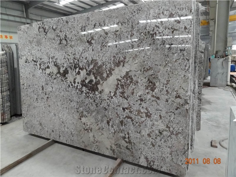 Aran White Granite Slabs, White Brazilian Granite Big Slabs from China ...