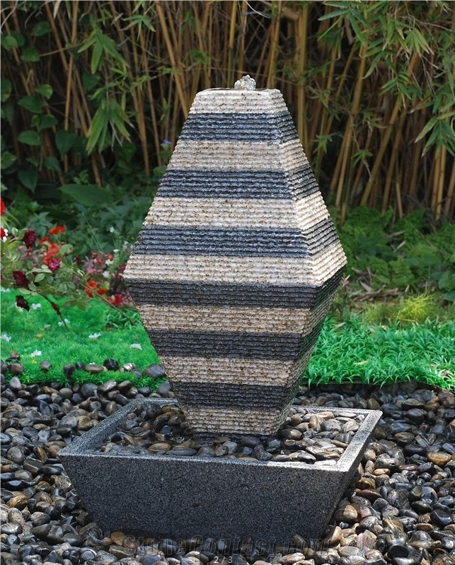 Stone Garden Granite Water Features Fountain from China - StoneContact.com