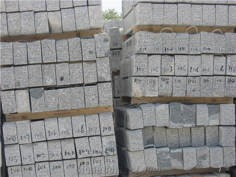 Grey Granite Road Edge Stone, G341 Grey Granite Kerbstone from China ...