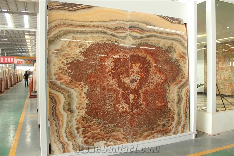 Book Match Marble/Translucent,Multicolor Marble Tiles & Slab from China ...