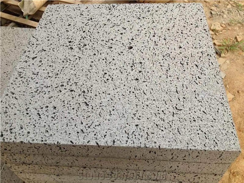 Lava Stone/Grey/Hainan Basalt/China Basalt/Honed/Basalt Tiles from ...