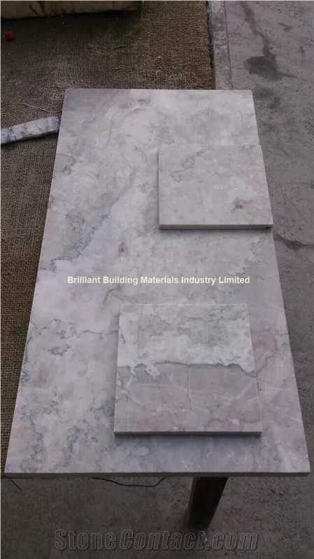 China Cyan Cream Marble Slabs & Tiles, Grey Marble Tiles from China ...