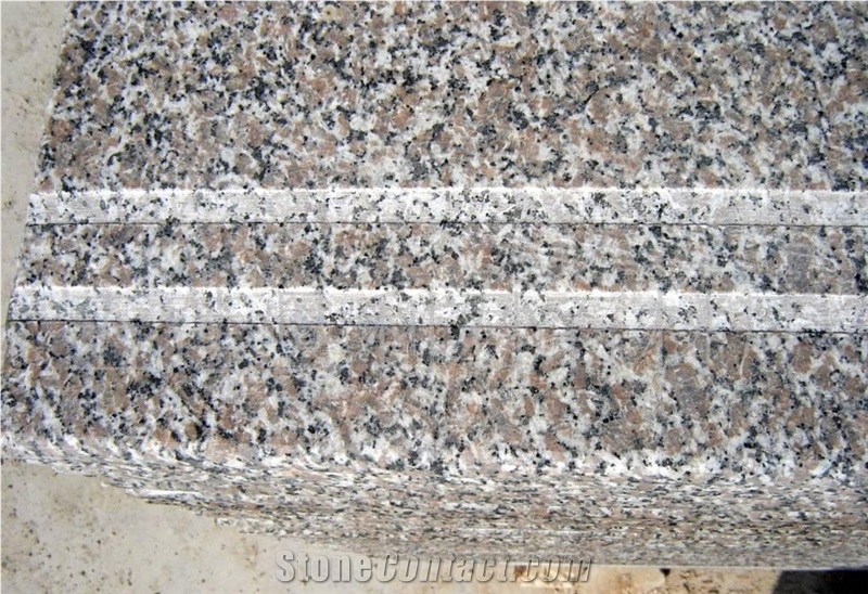 G361 Wulian Flower Pink Granite Cheap Tiles Slabs Steps Stairs, China ...