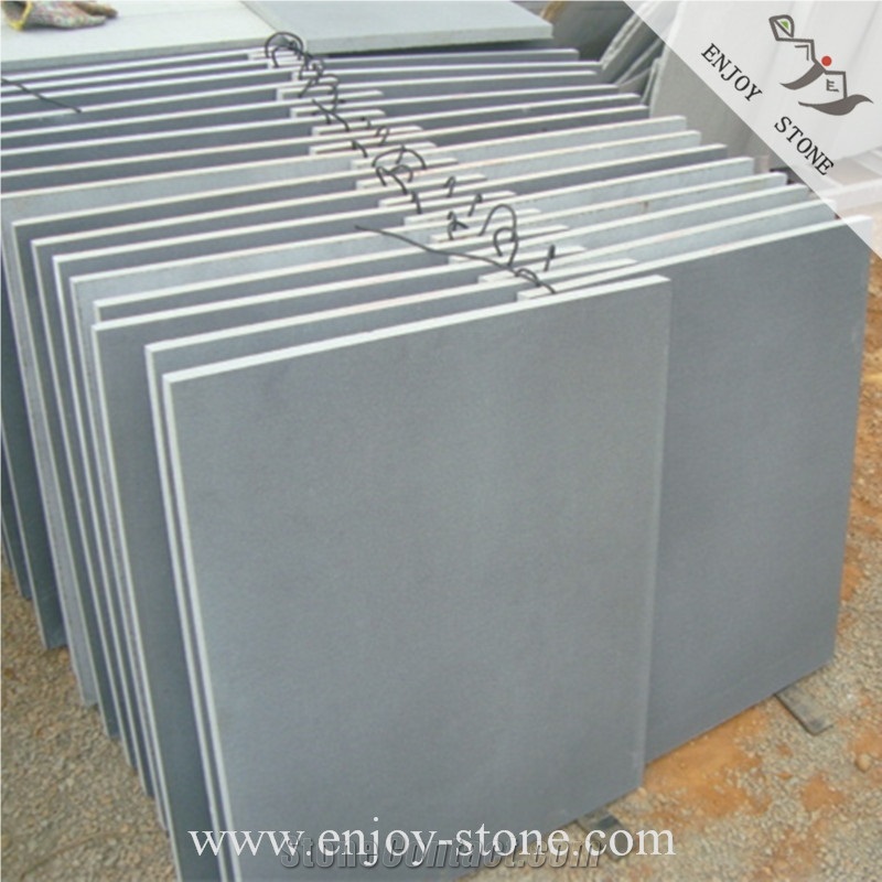 Grey Basalt Natural Stone Paving Slabs - Natural Stone - StoneContact.com