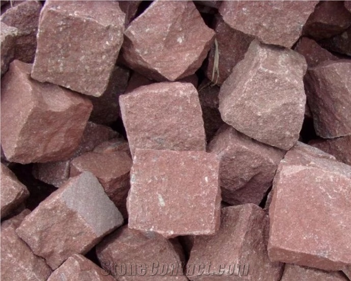 Red Porphyry Granite Paving Stone ,Red Porphyrite Granite Paver,Red ...