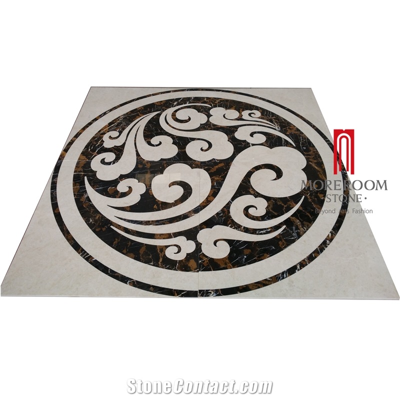 Thin Laminated Ceramic Backed Water Jet Medallion from China ...