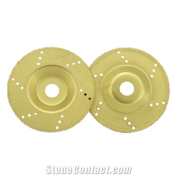 Vacuum Brazed Diamond Grinding Wheel with Teeth from China ...