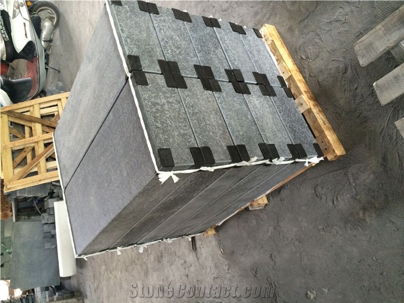 All Side Flamed Black Basalt G684 Tile for Wall Covering or Floor ...
