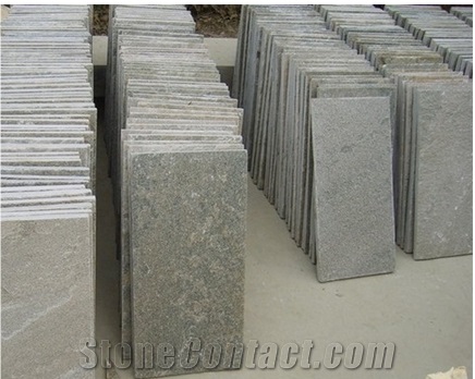 Environmental Chinese Green Quartzite Floor Tile from China ...