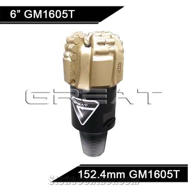 api matrix body pdc bit with 6blades diamond tip drill bits from China ...