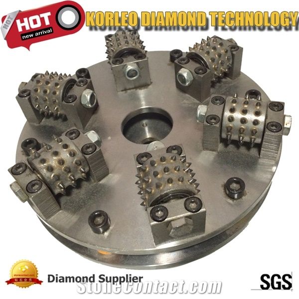 Korleo®-Round Bush Hammer Plates from China - StoneContact.com