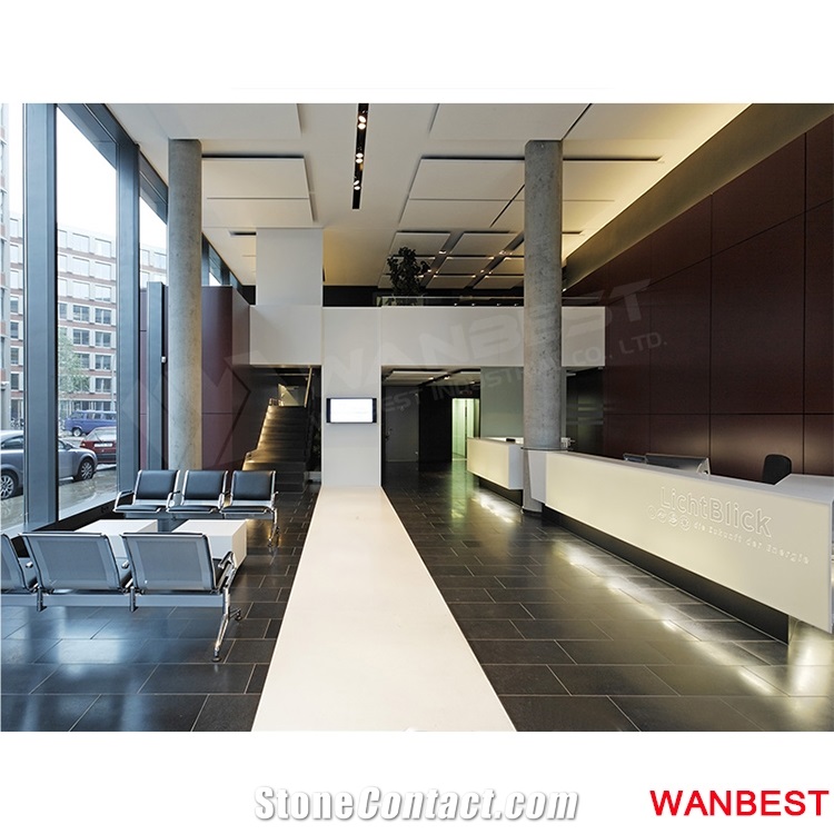 Luxury Acrylic Hall Gym Office Front Counter Reception Desk from China ...