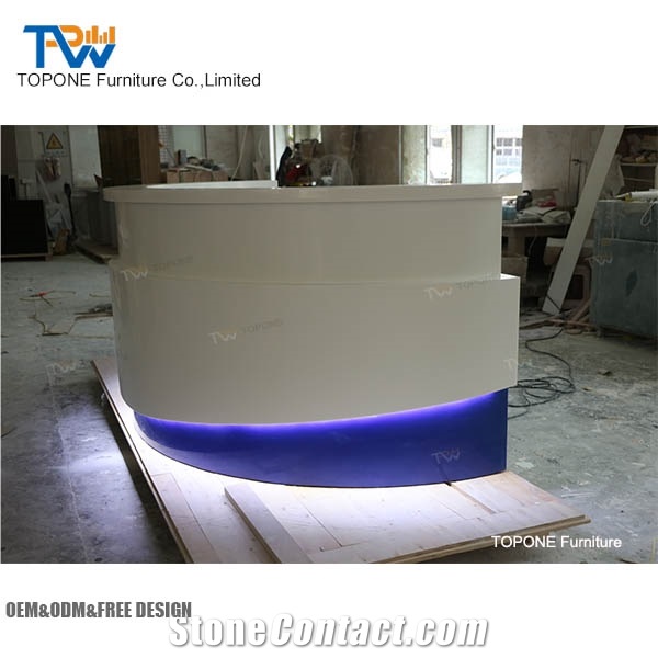 Artificial Marble Stone High Quality Marble Clinic Reception Counter Tops, Interior Stone ...