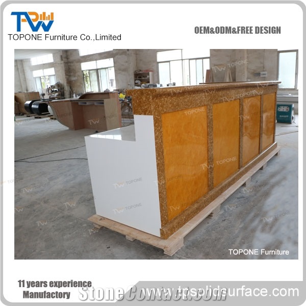 Artificial Marble Stone High Quality Marble Clinic Reception Counter Tops, Interior Stone ...