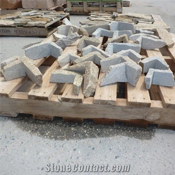 Yellow Natural Stone China Loose Stone /Fieldstone/Loose Strip Stone ...
