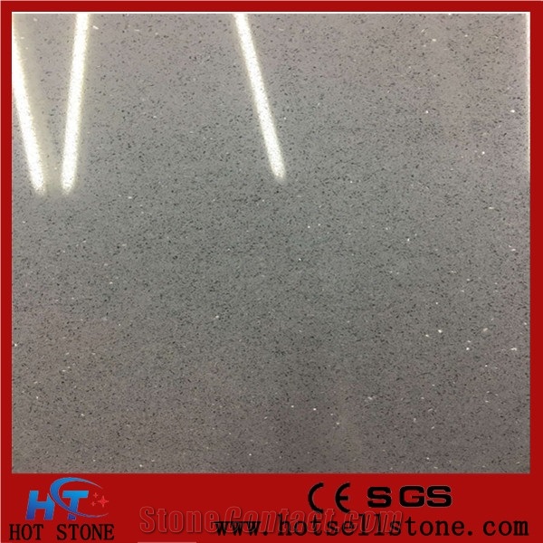 Starlight Quartz Slab, Grey Quartz Stone, Engineered Stone from China ...