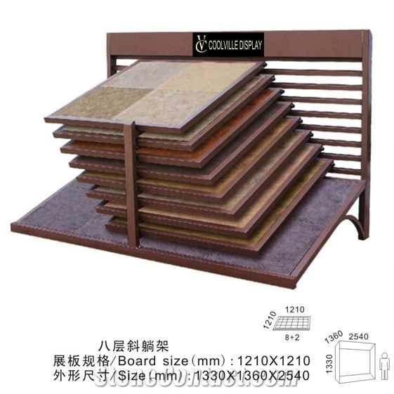 Limestone Storage Racks Sink Display Panels Tile Display Stands Mosaic ...