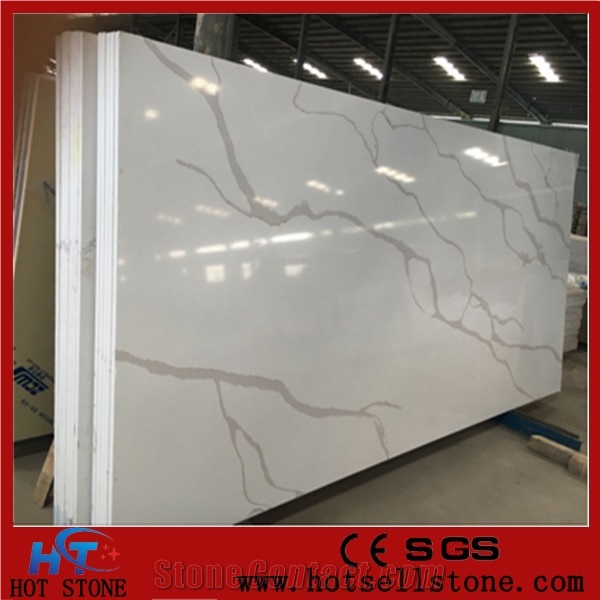 Best Quality Marble Looking Design Quartz Stone Slabs from China ...