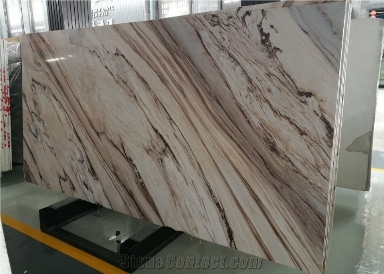 Parisandro Blue Parisandro White Marble Slabs from China - StoneContact.com