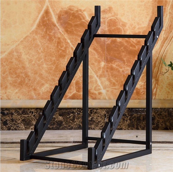 Metal Quartz Display Stand Racks from China - StoneContact.com