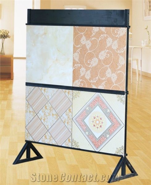 Metal Quartz Sample Board Display Stand Racks from China - StoneContact.com